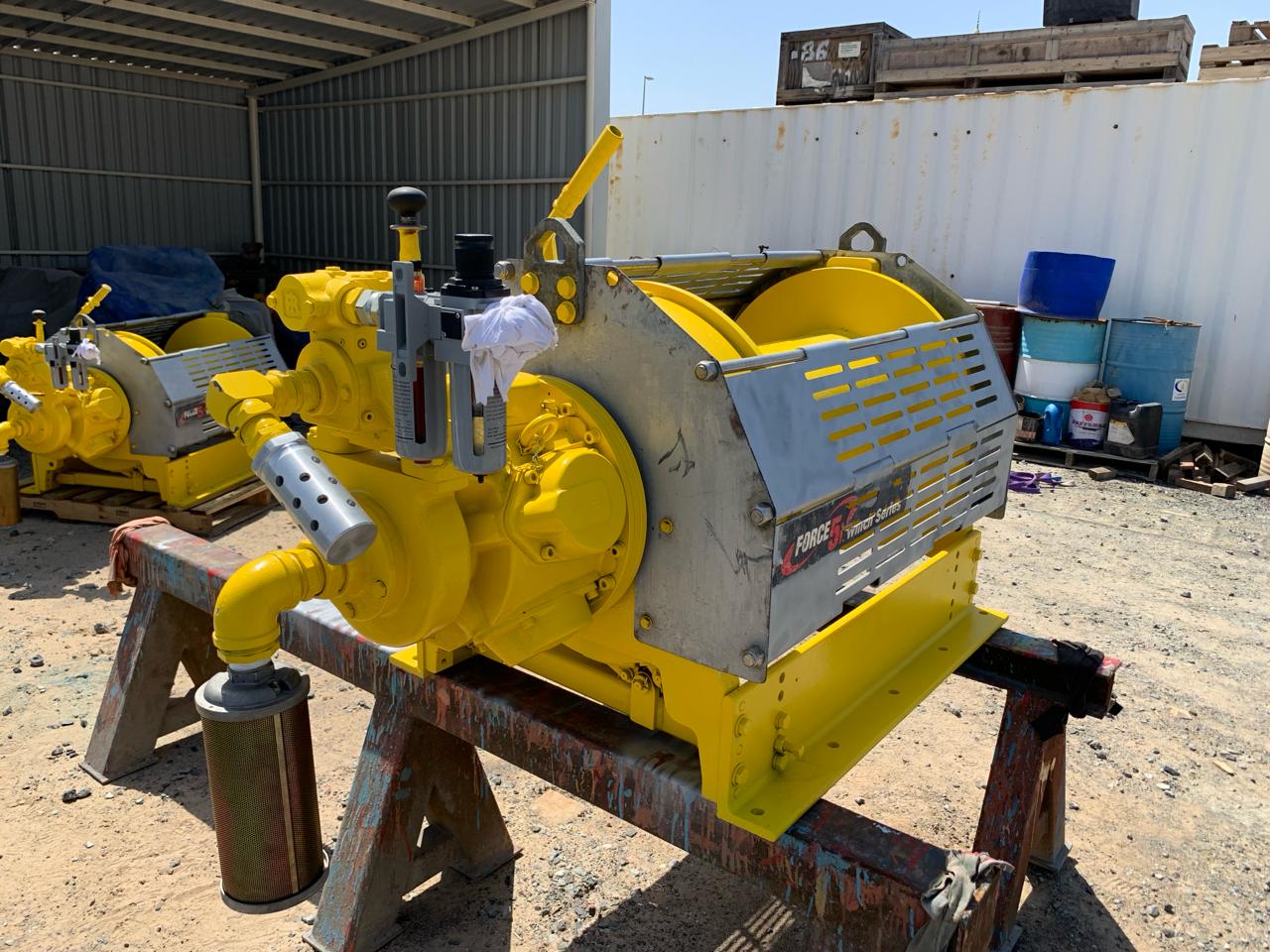 Fully Refurbished Ingersoll Rand FA5i-30MX1G Air Winch S/No A007100 ...